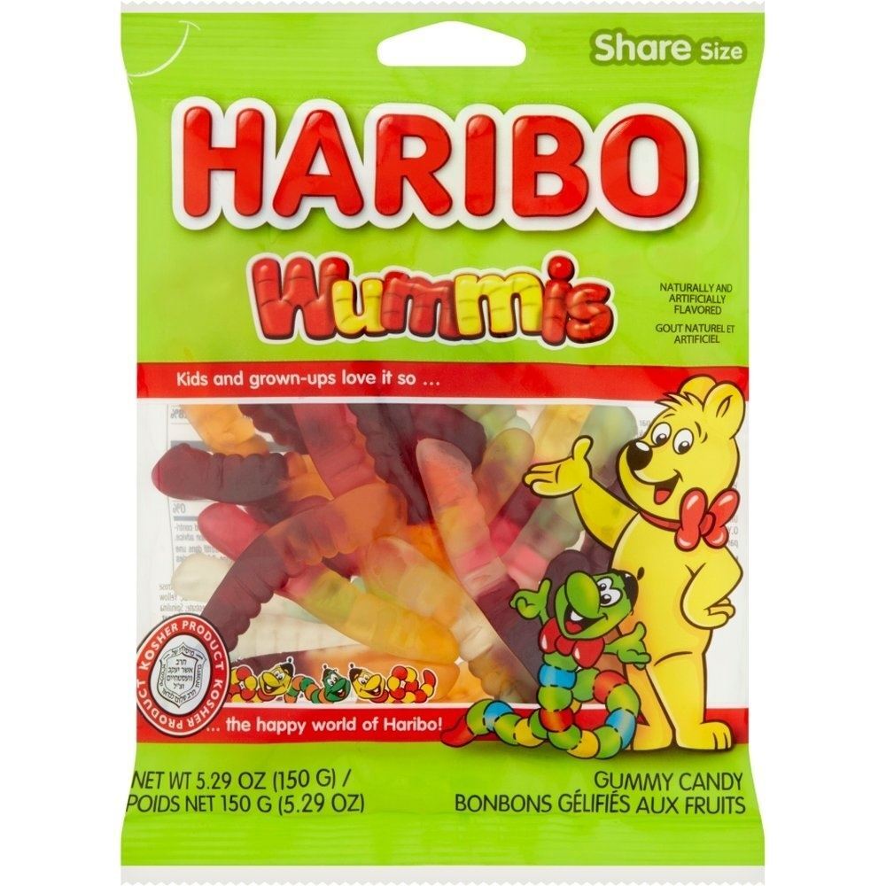 Paskesz Gummi Candy Haribo Rattle Snakes 5.29 Oz